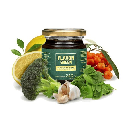 Flavon Green zöldség- és gyümölcskoncentrátum 240g - eMAG.hu