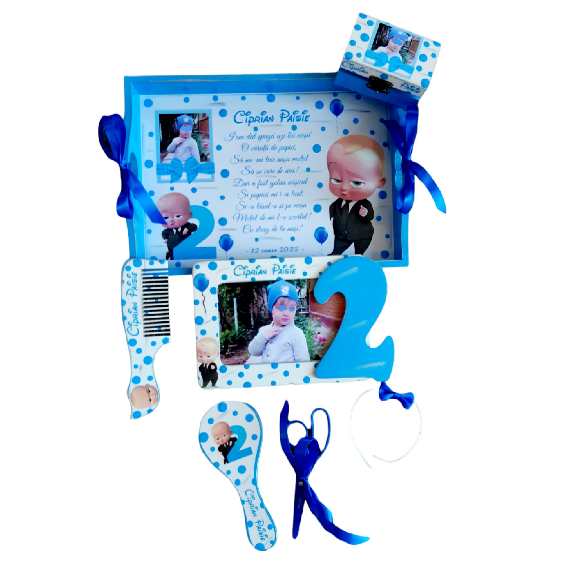 Set pentru taierea motului, Bebe Sef, 7 piese - eMAG.ro