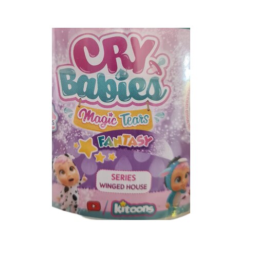 Бебешка кукла Mini Cry Babies Magic Tears Fantasy - Winged House - eMAG.bg