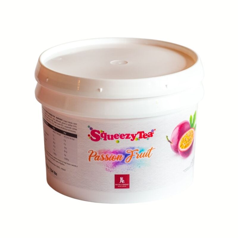 Cutie de perle de Fructul Pasiunii pentru Bubble tea SQUEEZY TEA 3.2 kg ... Cutie de perle de Fructul Pasiunii pentru Bubble tea SQUEEZY TEA 3.2 kg ...