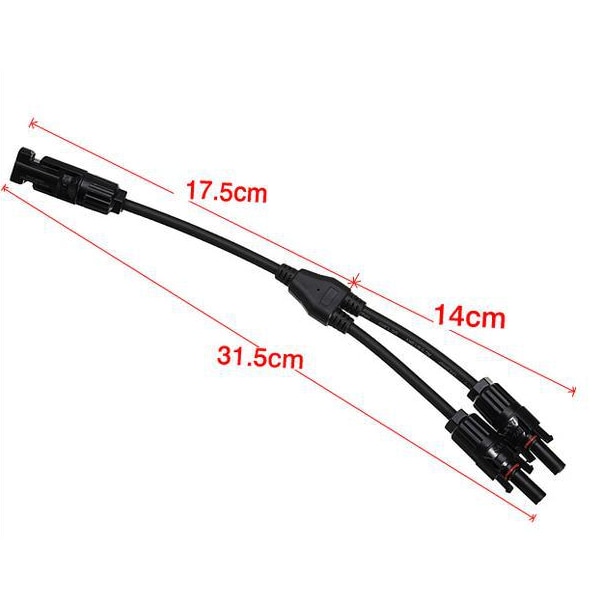 SeanRO MC4 Y anya-apa elosztó csatlakozó készlet, napelem kábelhez, 4-6 mm - eMAG.hu