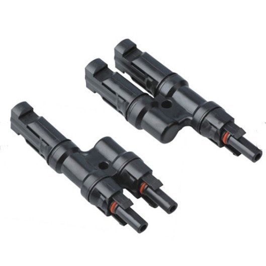 Set Conector Spliter MC4 T Mama - Tata pentru Cablu Solar 4-6 mm - eMAG.ro