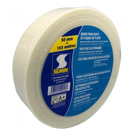 Banda imbinare rigips/carton, Semin, 50mm x 153m, Crem - eMAG.ro