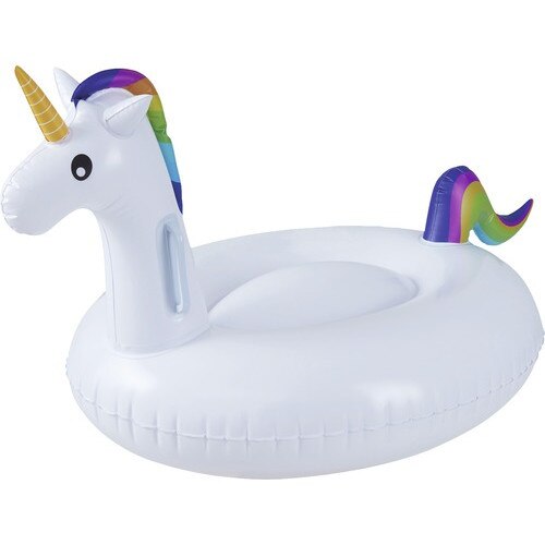 Colac gonflabil unicorn cu 2 manere 90x55x50 cm - eMAG.ro