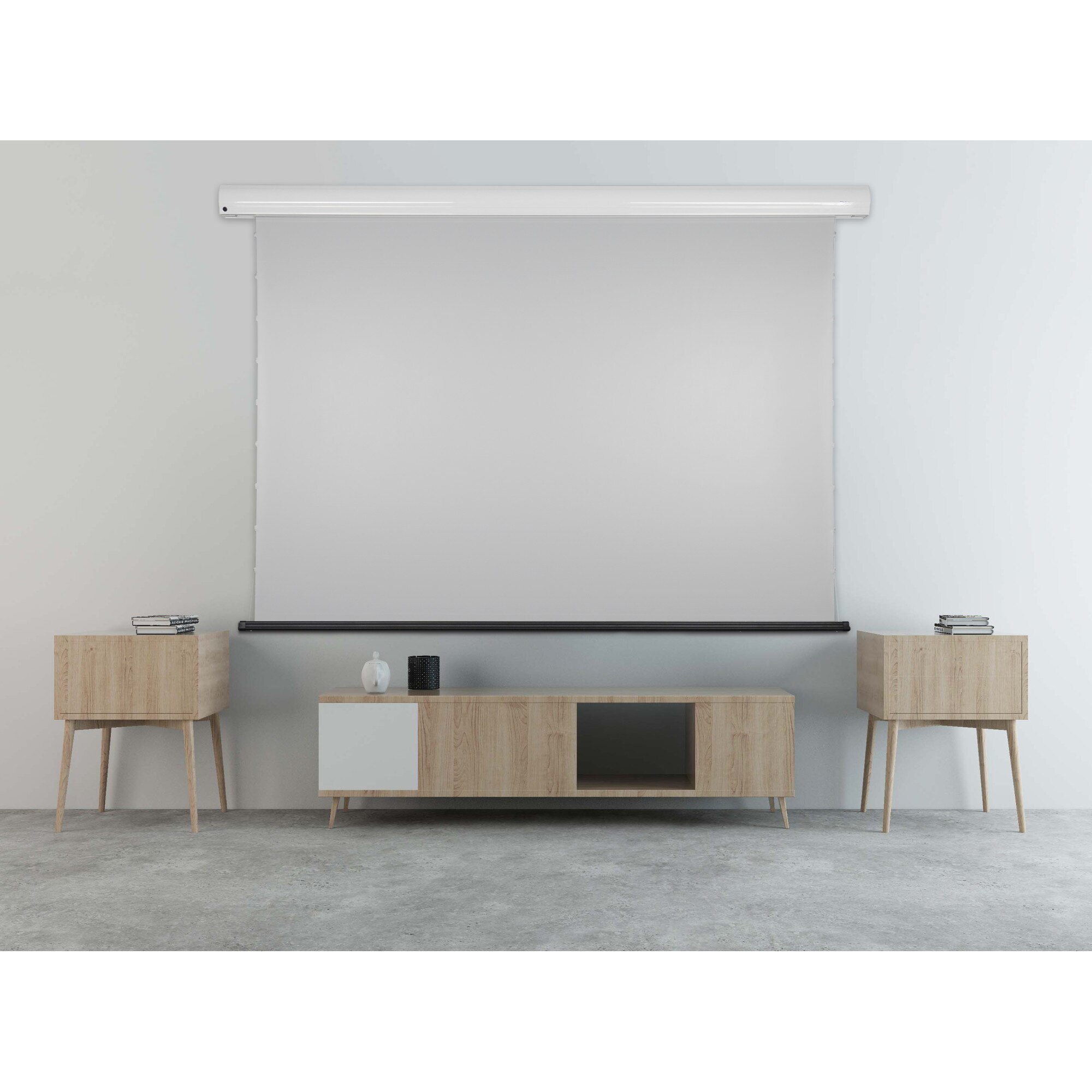 Ecran proiectie electric full gri 243 x 137 cm, EliteScreens DayWalker ...