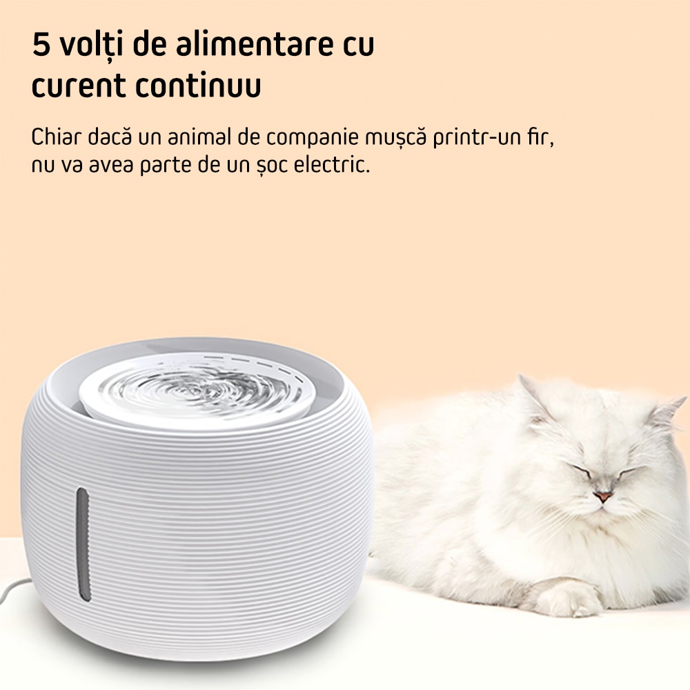 Dispenser apa automat, SDLOGAL, Fantana animale cu Indicator LED ...