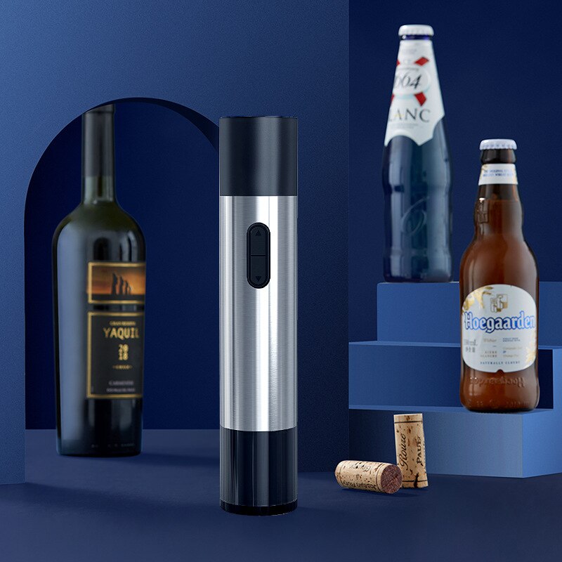 Desfacator sticle 2n1, Inox/ABS/Policarbonat, Negru - eMAG.ro