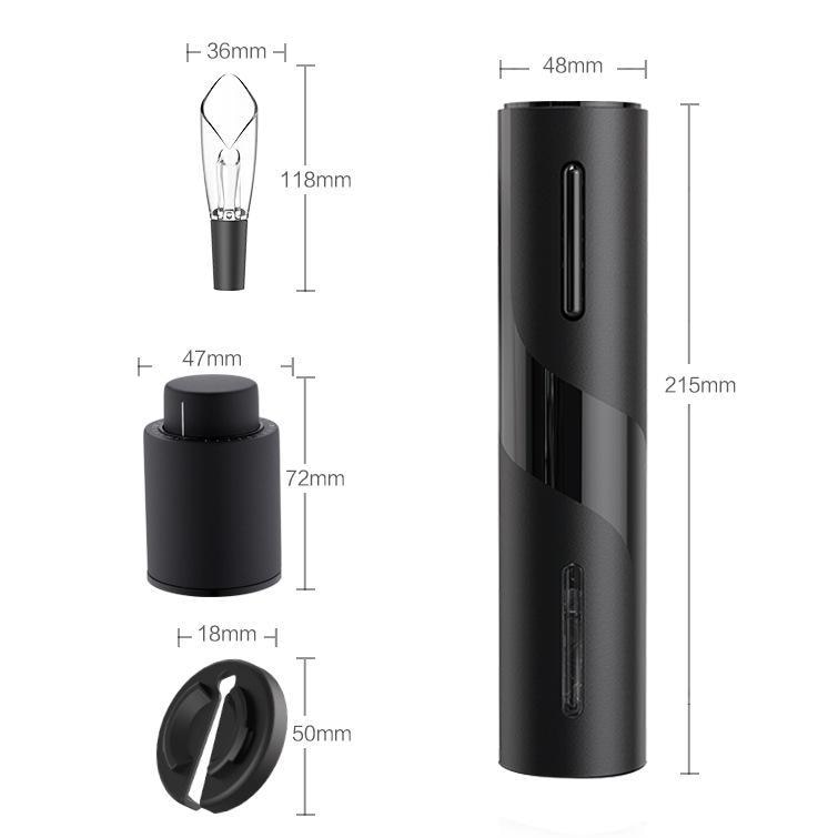 Desfacator sticle 2n1, Inox/ABS/Policarbonat, Negru - eMAG.ro