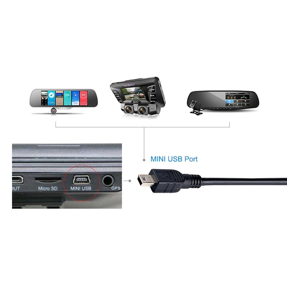 Cablu de date USB-A \ Mini USB-B, CableWholesale GX, Hi-Speed USB 2.0 ...