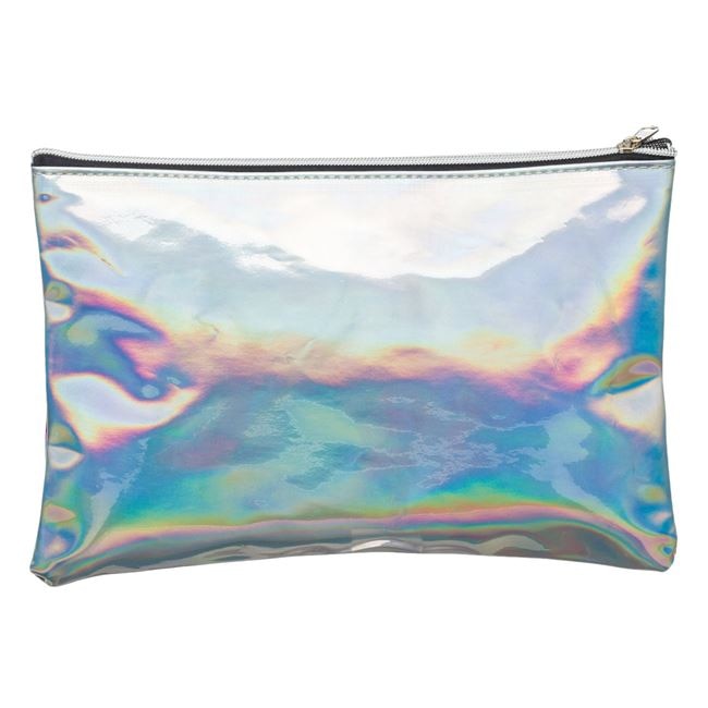 Portfard design leopard holografic „Check me Out” 22x15 cm - eMAG.ro