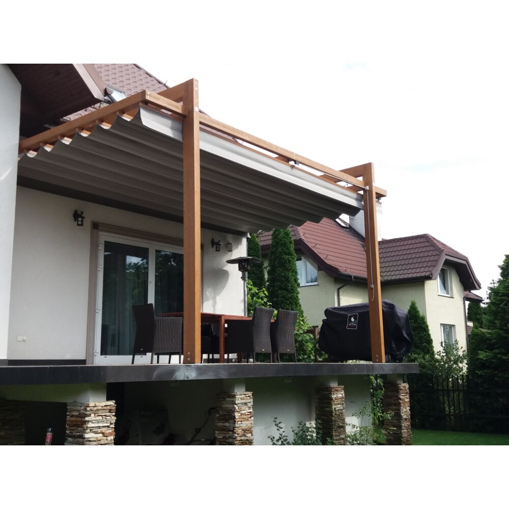 Copertina pentru gradina, 300 x 400 cm, Antracit - eMAG.ro