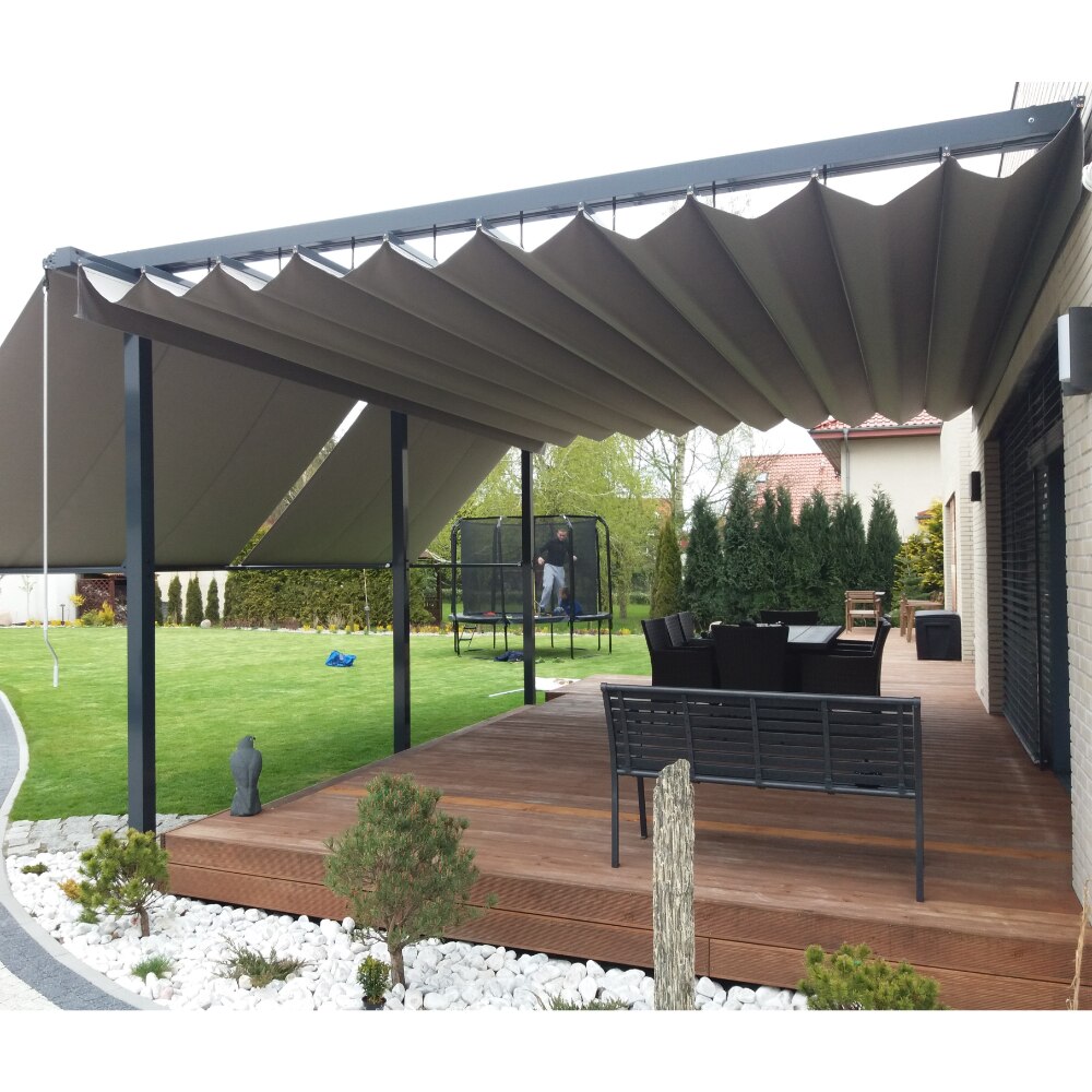 Copertina pentru gradina, 300 x 400 cm, Antracit - eMAG.ro