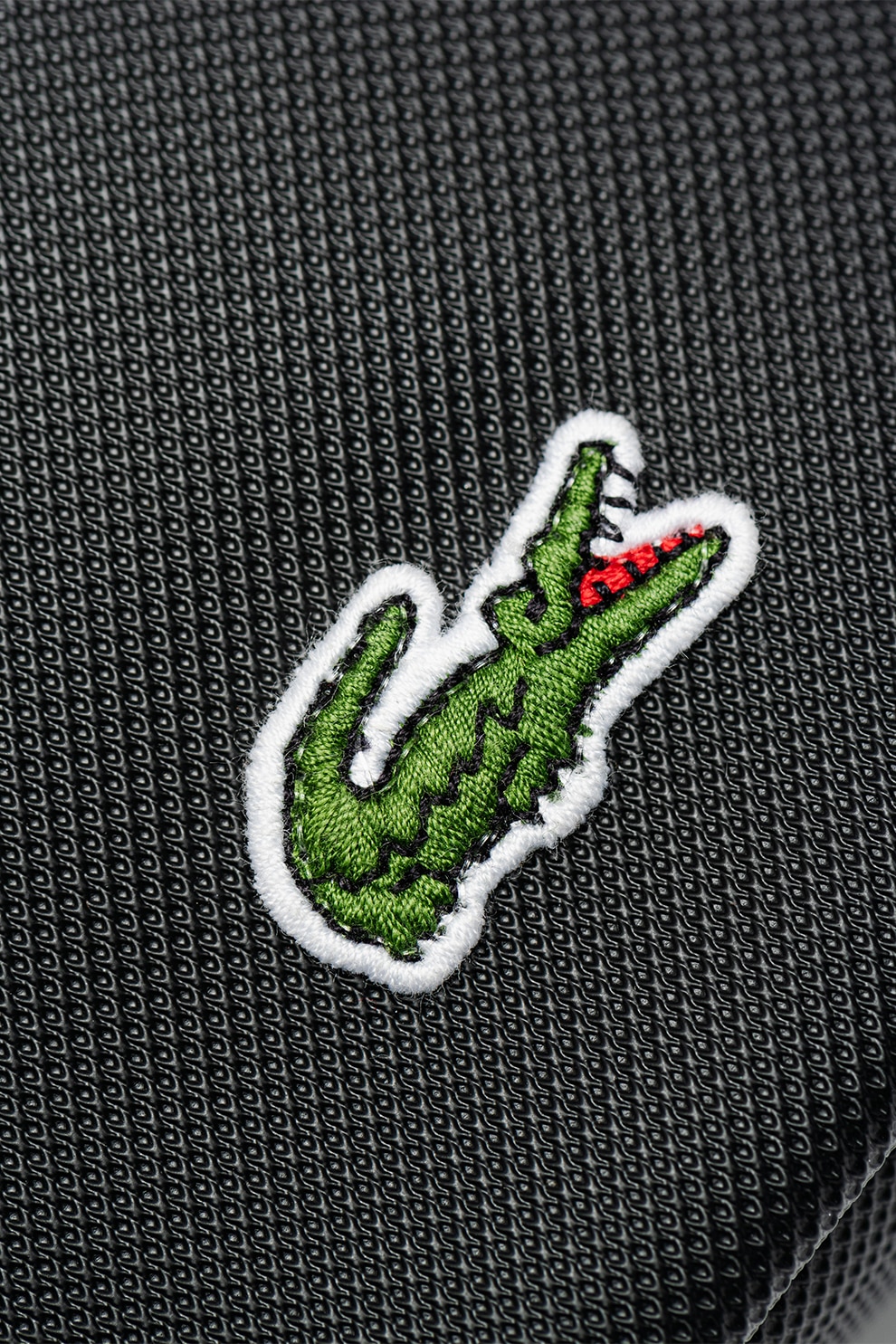 Lacoste, Borseta cu detaliu logo brodat, Negru - eMAG.ro