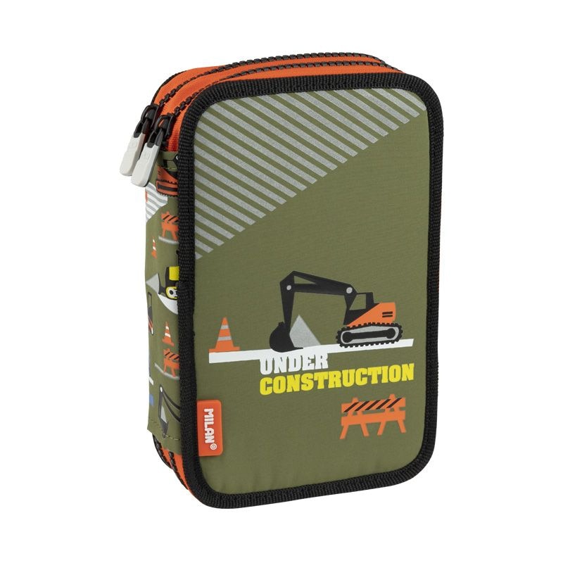 Penar scoala baieti, Milan, Echipat, Model Excavator, Multicolor - eMAG.ro