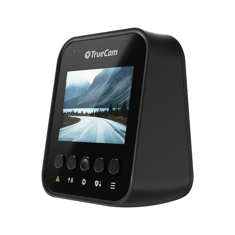 Camera auto, TrueCam, H25, GPS, 4K, cu functie Parkshield, Wi-Fi, Negru ...