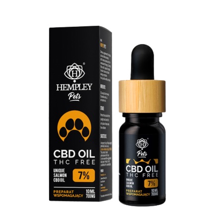 Ulei CBD pentru animale de companie, Hemley, Pets 7%, 10 ml - eMAG.ro