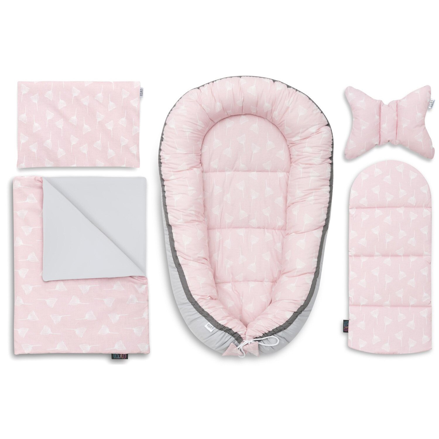 Set de 5 elemente cuib pentru copii Baby Nest Dandelion - eMAG.ro