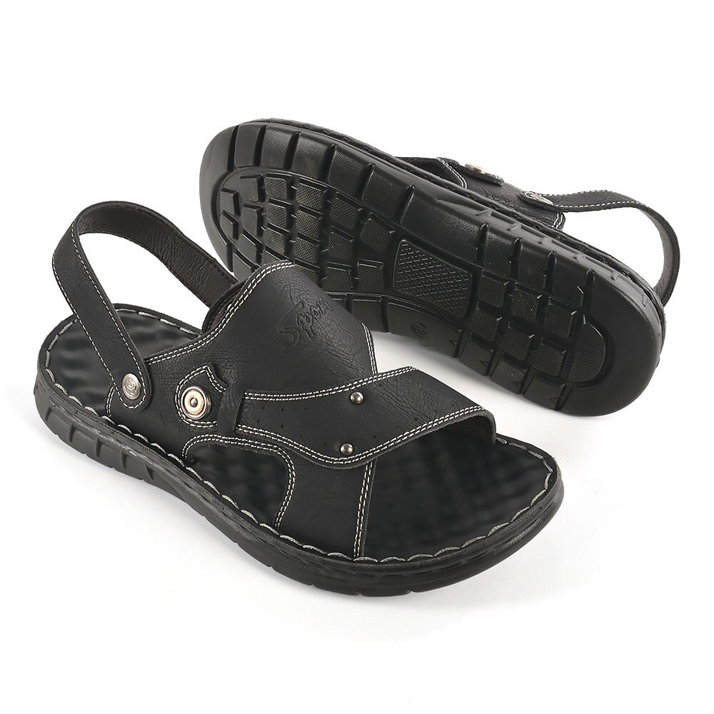 Sandale De Barbati Joy, Negru, 43 EU - eMAG.ro