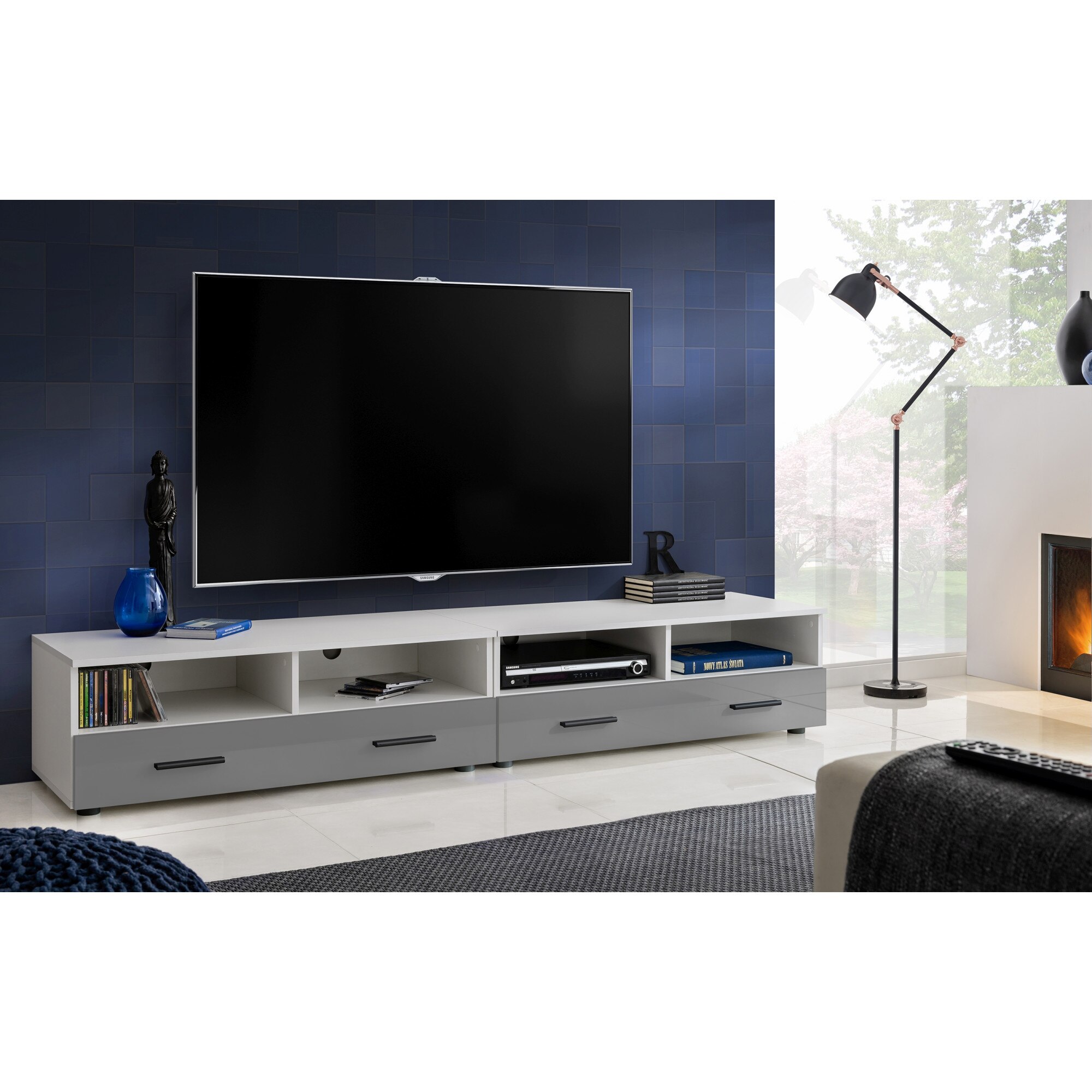 Comoda TV, Extreme Furniture, T31-200, Pal melaminat, 200 x 45 x 34.5 ...