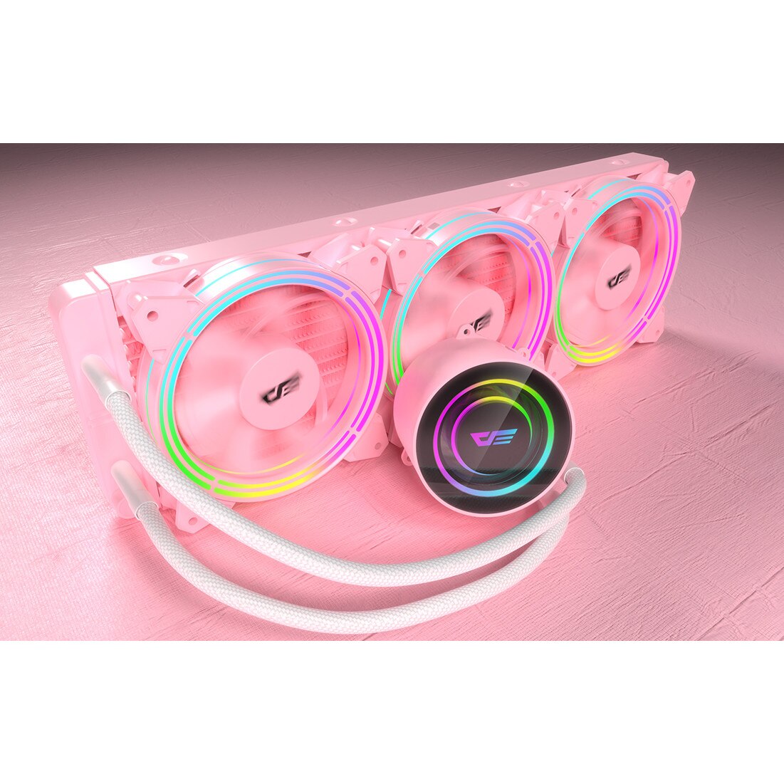 Cooler pentru procesor darkFlash TR-360, RGB, Watercooling AIO, Activ ...