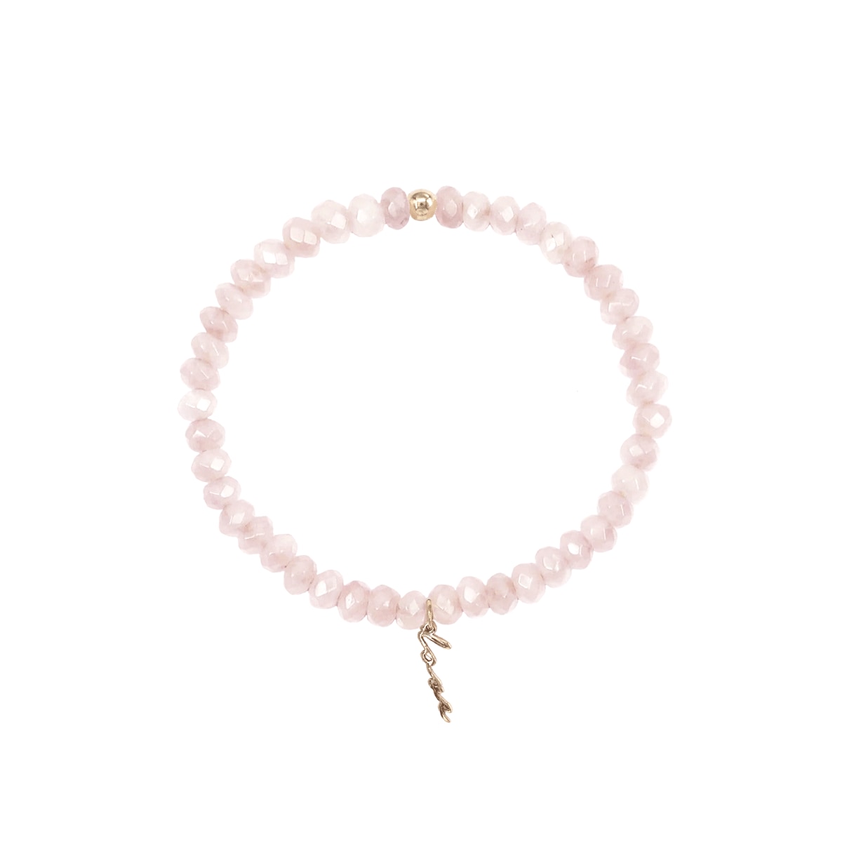 Bratara cuart roz si pandant love - Aur galben de 14K, Beejou - eMAG.ro