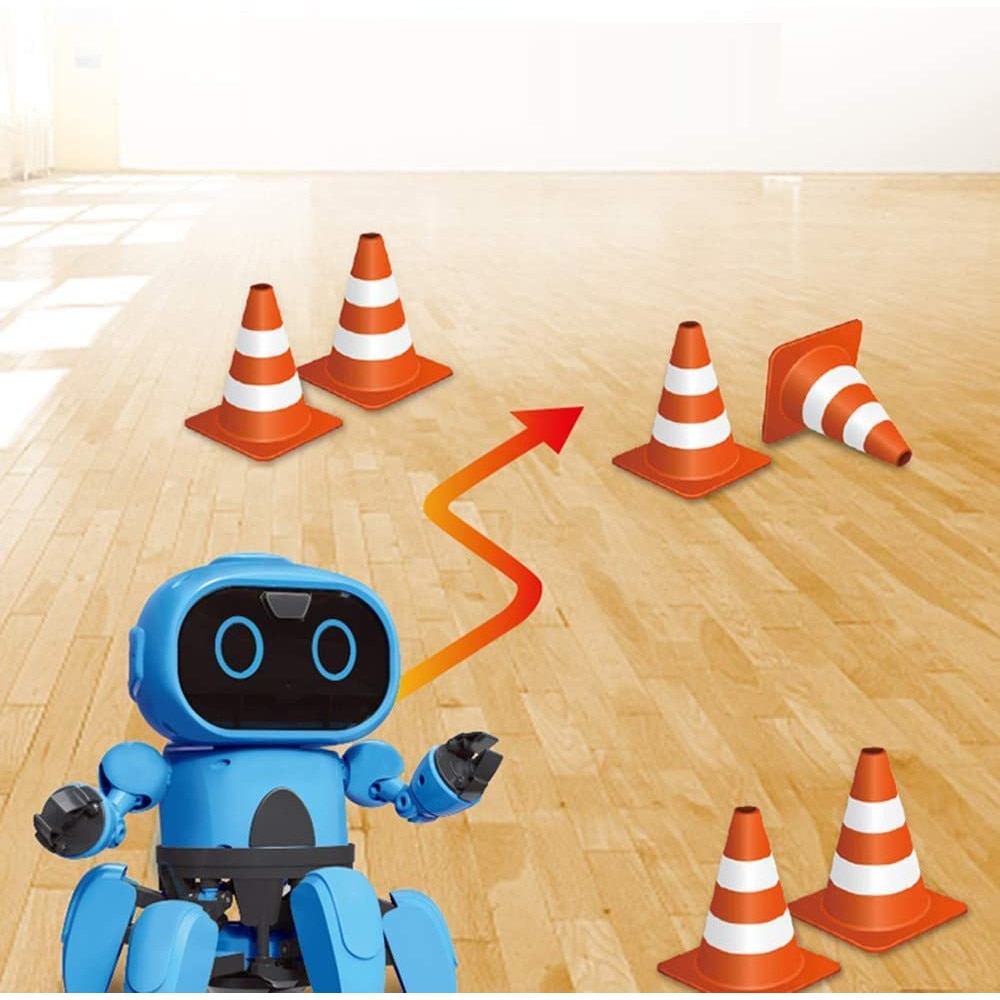 Kit constructie robot de jucarie, Functie miscare, 8 ani+, Multicolor ...