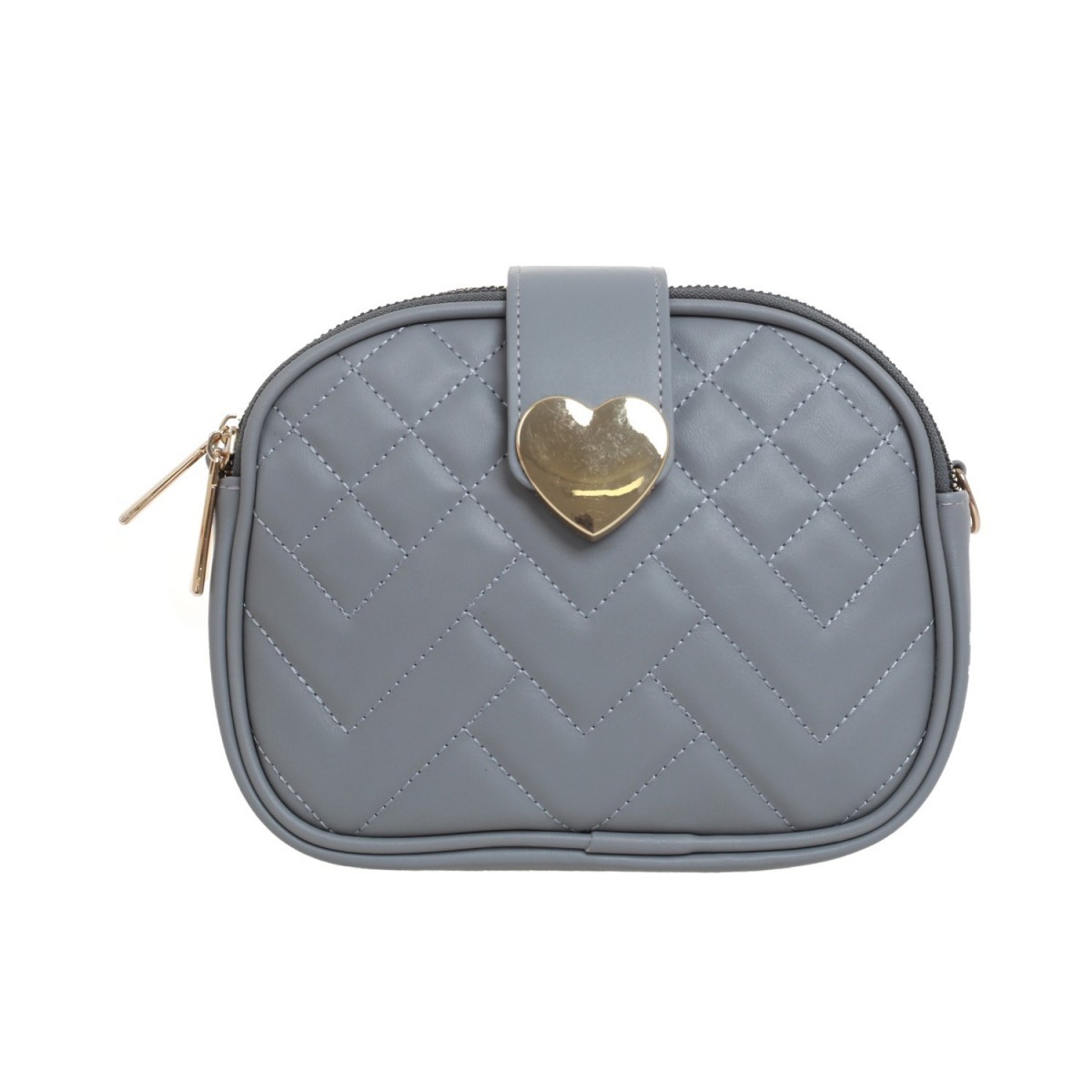 Poseta mini dama PAMI, PD-1221-381, 19x15x5cm Gri - eMAG.ro