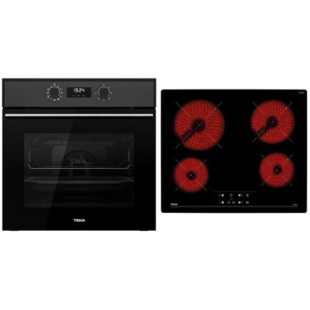 Pachet Cuptor incorporabil Teka HSB 630 B, 71 litri, HydroClean PRO ...