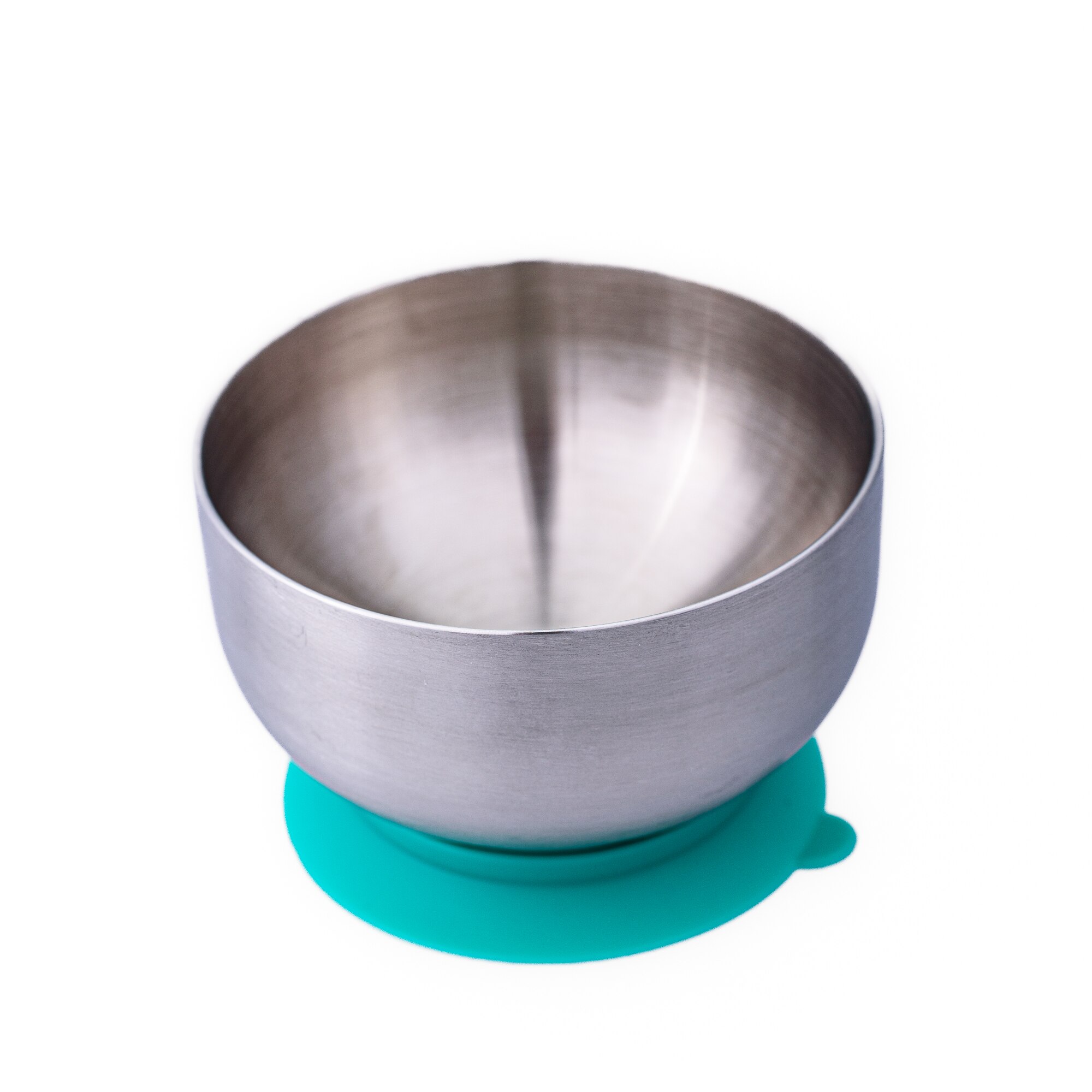 Castron din inox cu capac si ventuza Oaki, albastru - eMAG.ro