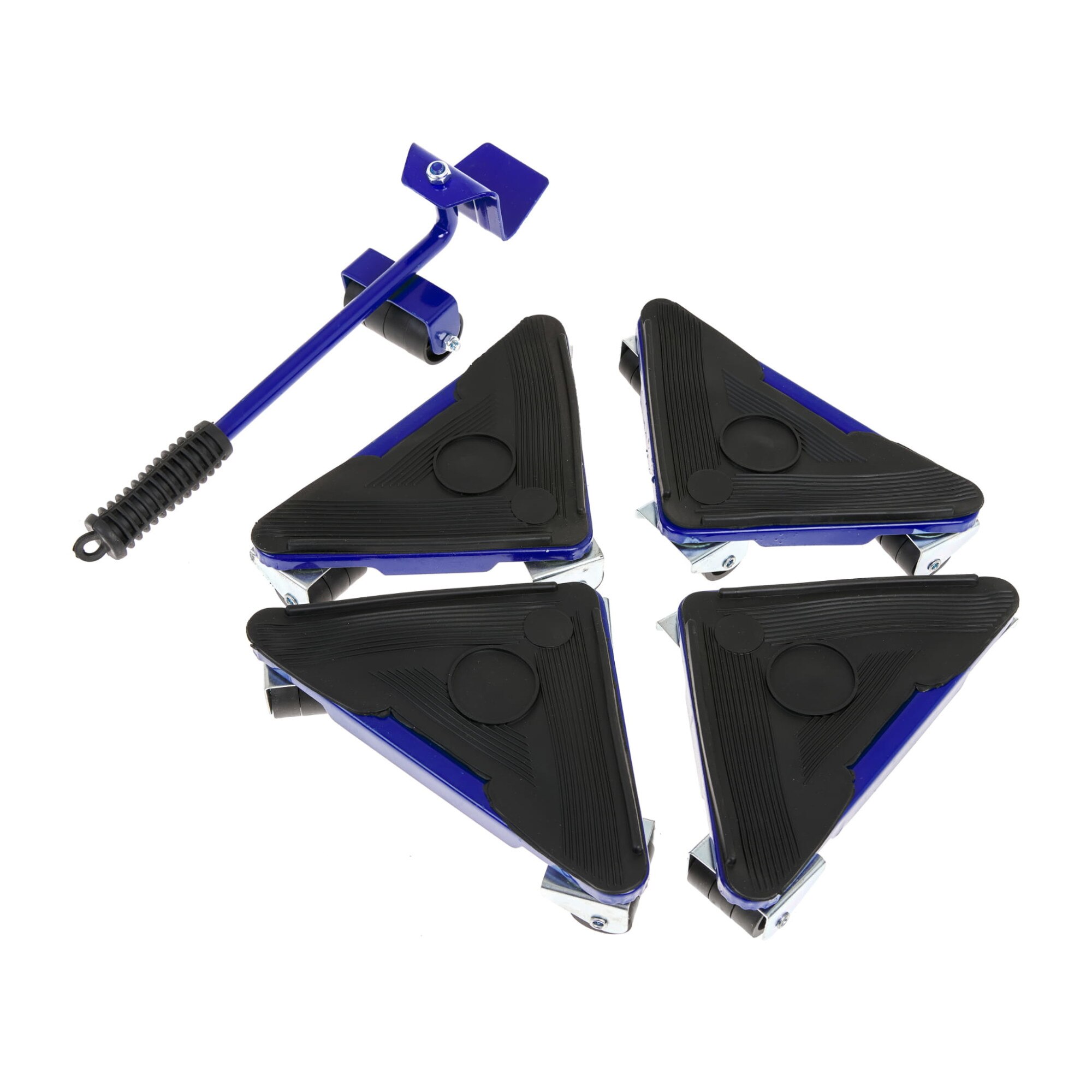 Set pentru ridicare si transport mobila, suport cu role si levier ...