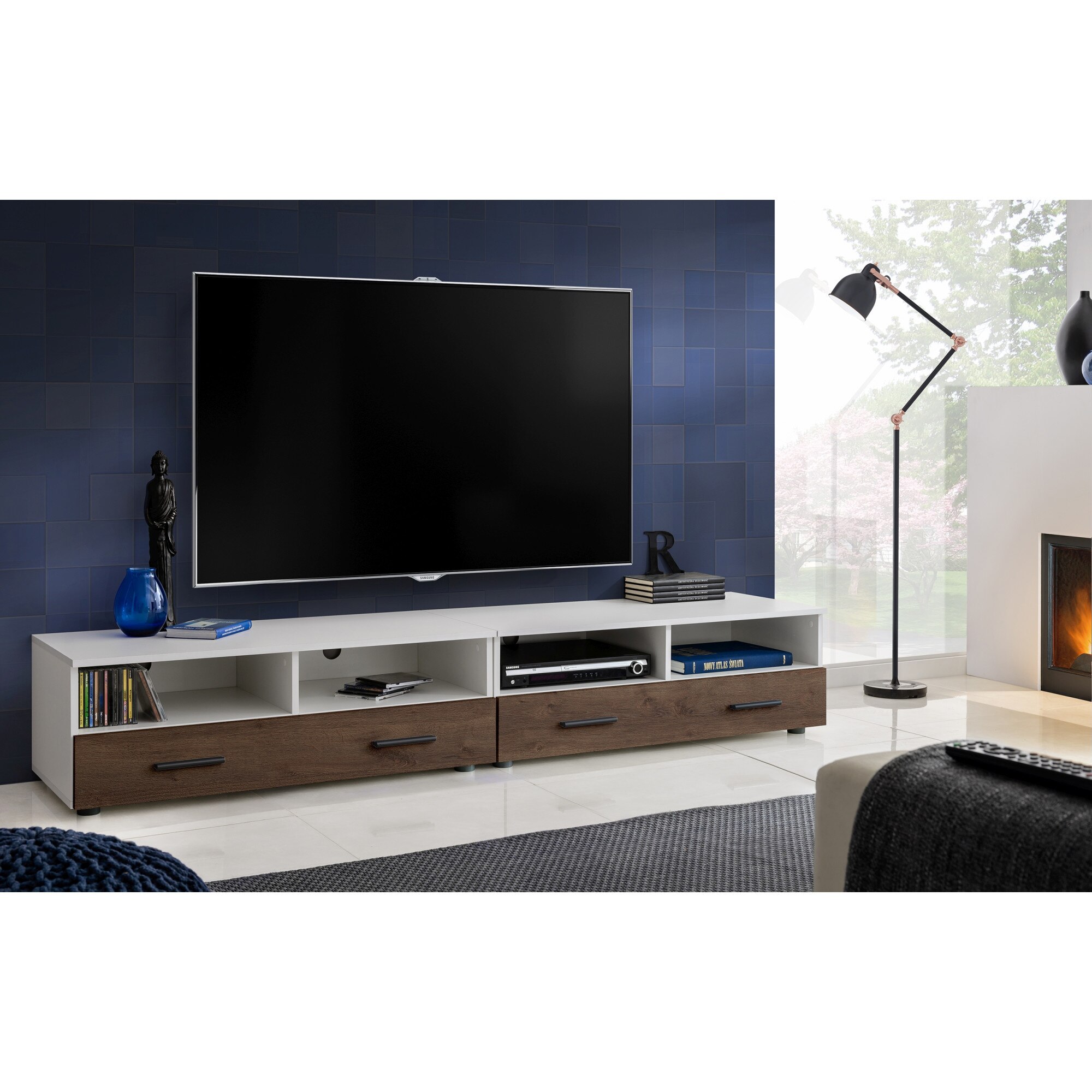 Comoda TV, Extreme Furniture, T31-200, Pal melaminat, 200 x 45 x 34.5 ...