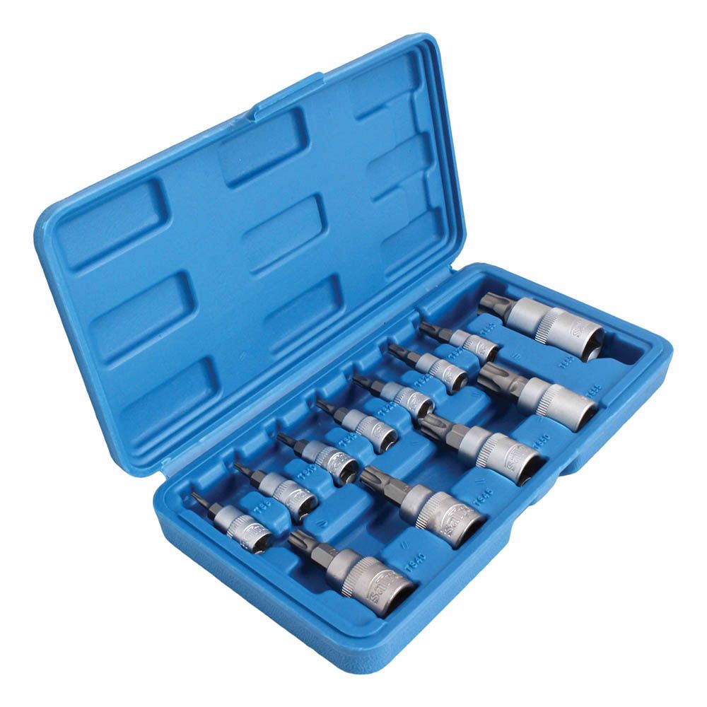 Set chei, TECHMAN, biti torx in 5 colturi, ts8-ts60, 12 piese - eMAG.ro