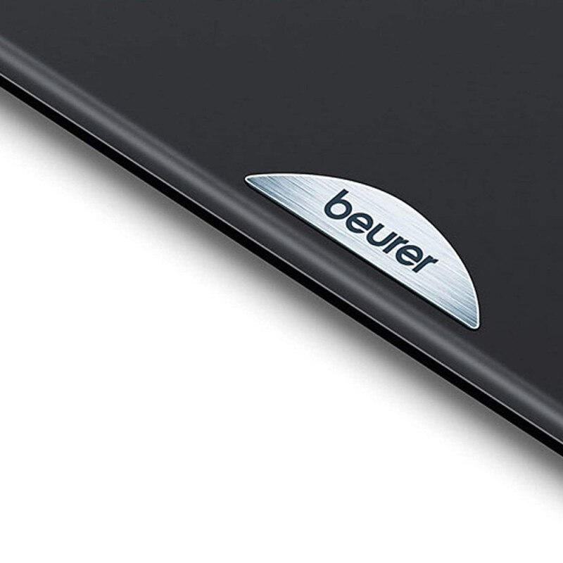 Кантар Beurer PS 240, 180 кг, Бърз старт, 30x30 см, LCD дисплей, Черен ...