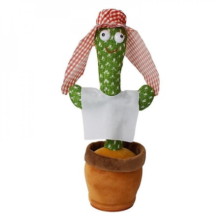 Jucarie Cactus Dansator care repeta si canta, costumas de arab, 32 cm ...