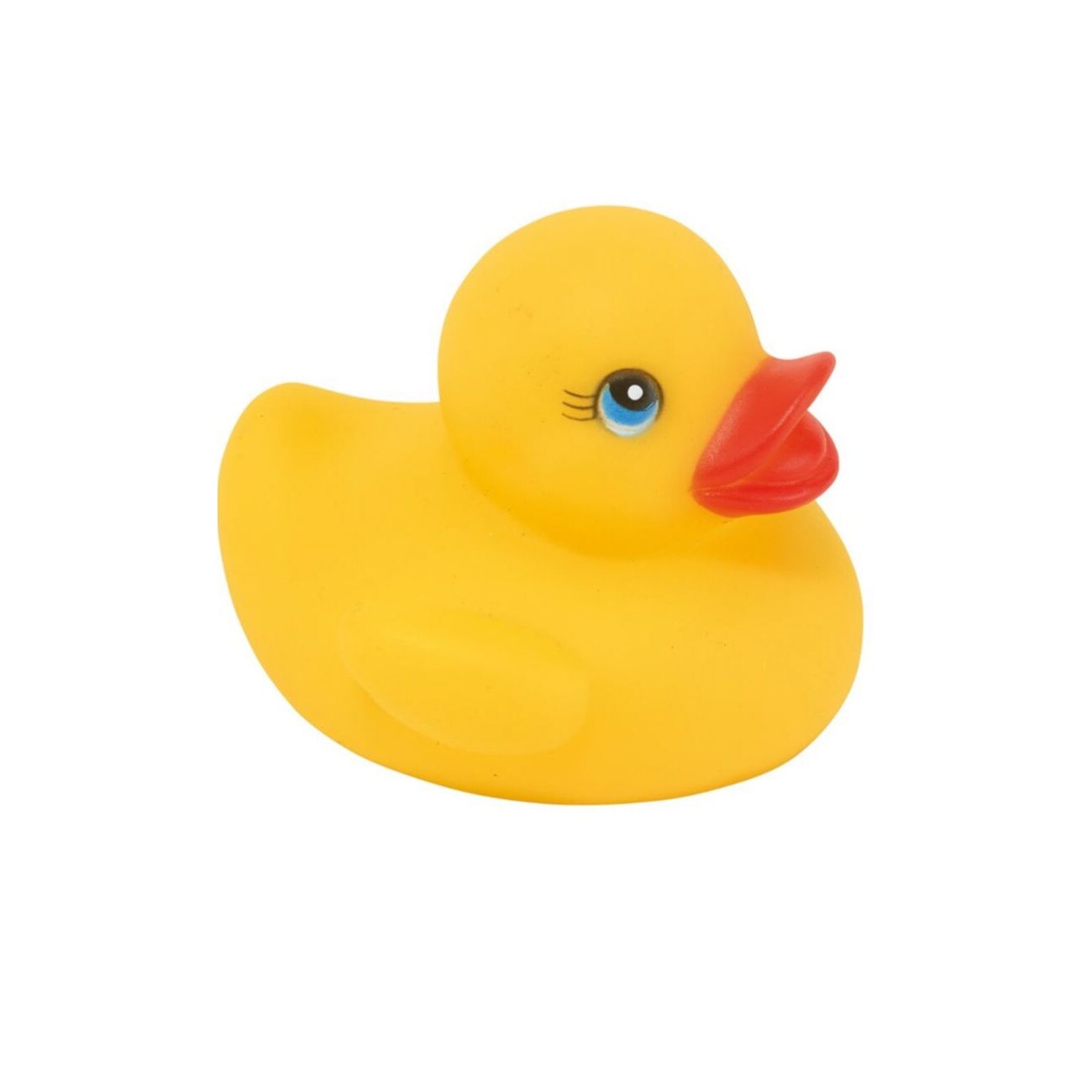 Ratusca de baie, galbena, fara ftalati, 5,5 x 6,5 x 4,5 cm - eMAG.ro