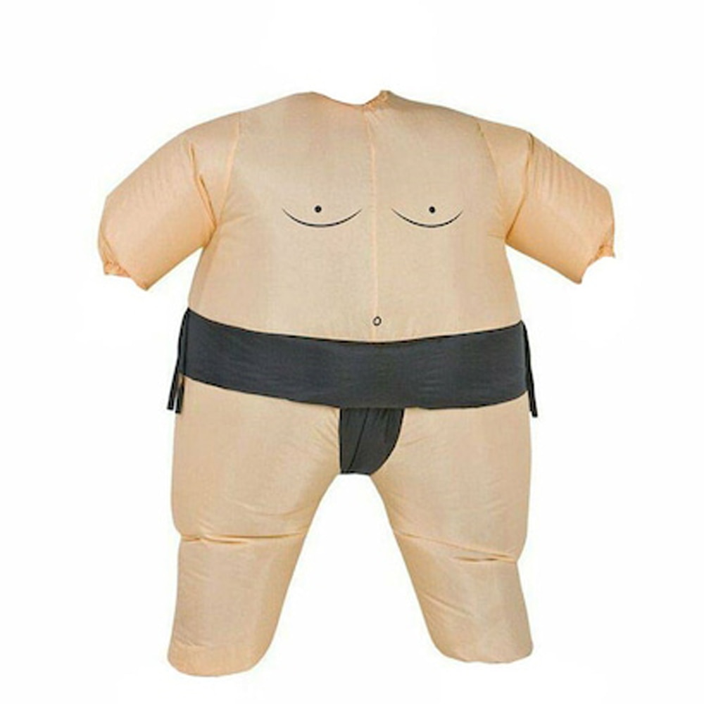 Costum Sumo gonflabil cu pompa aer, marime L potrivit pentr 150-190 cm ...