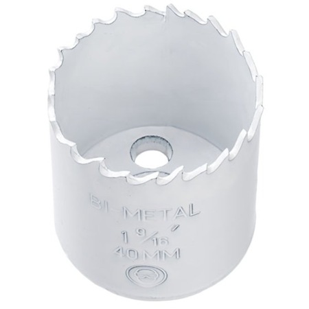 Carota bi-metal pentru metal si plastic, 40 mm, Alb - eMAG.ro