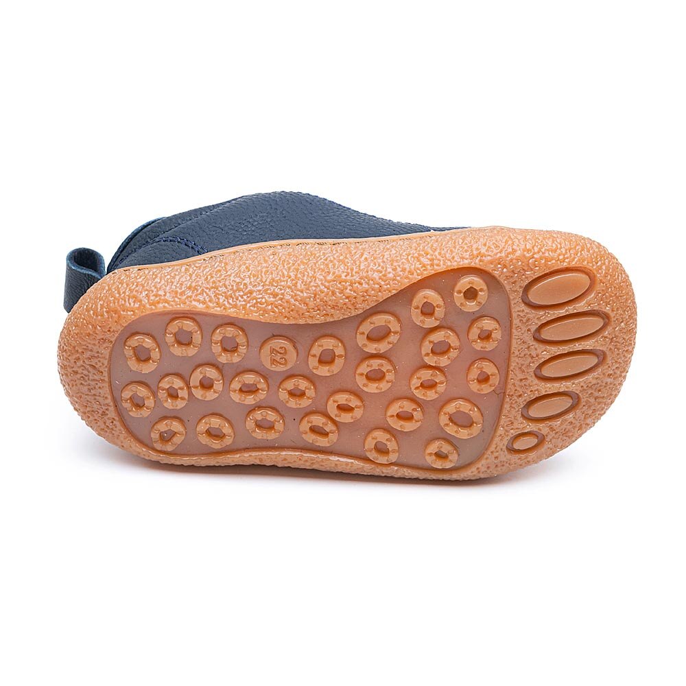 Pantofi piele casual Kidopo Campus Marine, culoare albastra, marimea 28 ...