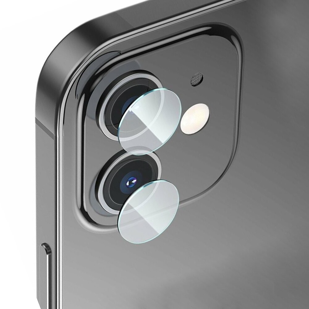 Защитно стъклено фолио за камера за iPhone 12 Mini, Прозрачно - eMAG.bg