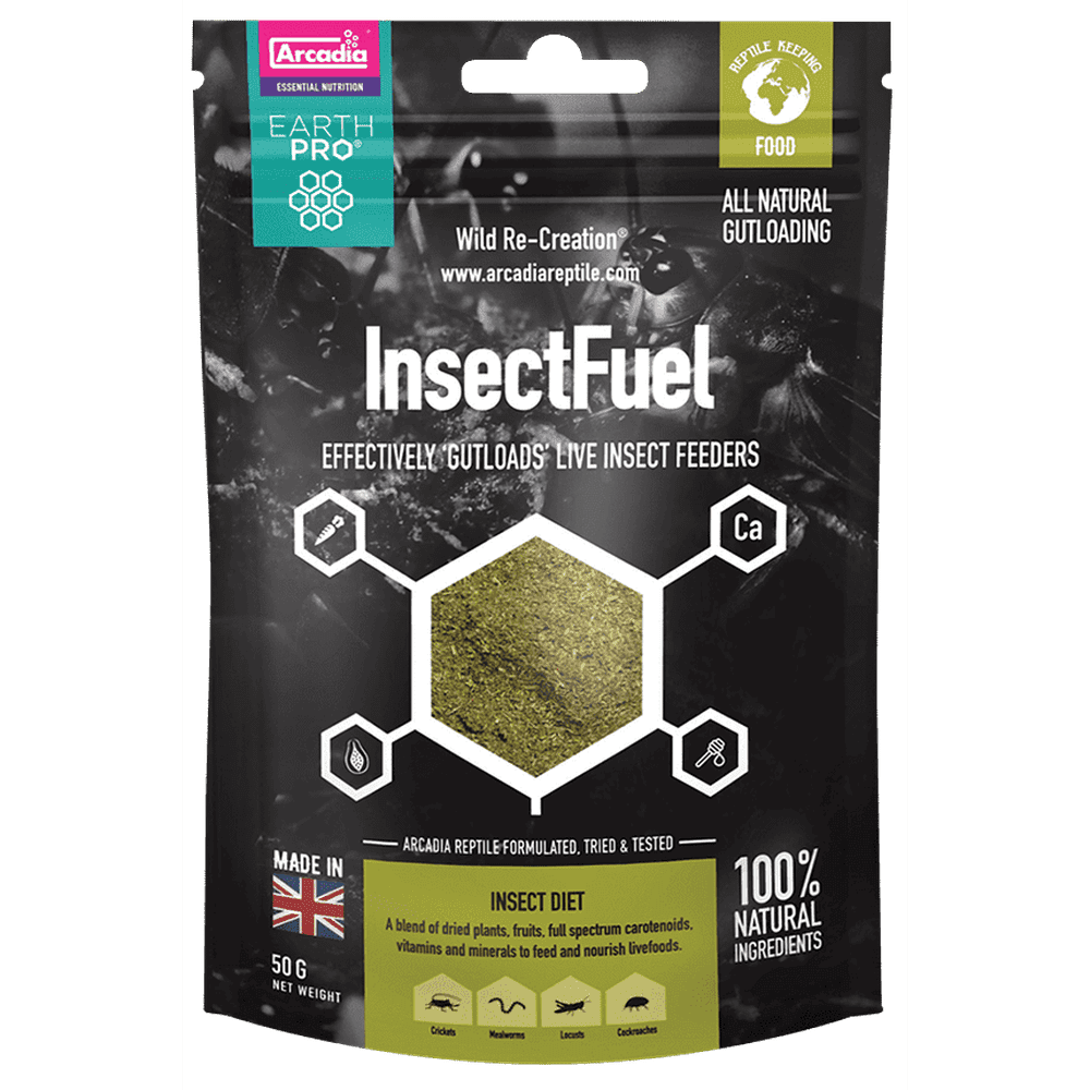 Храна за насекоми Arcadia EarthPro InsectFuel - 250 гр - eMAG.bg