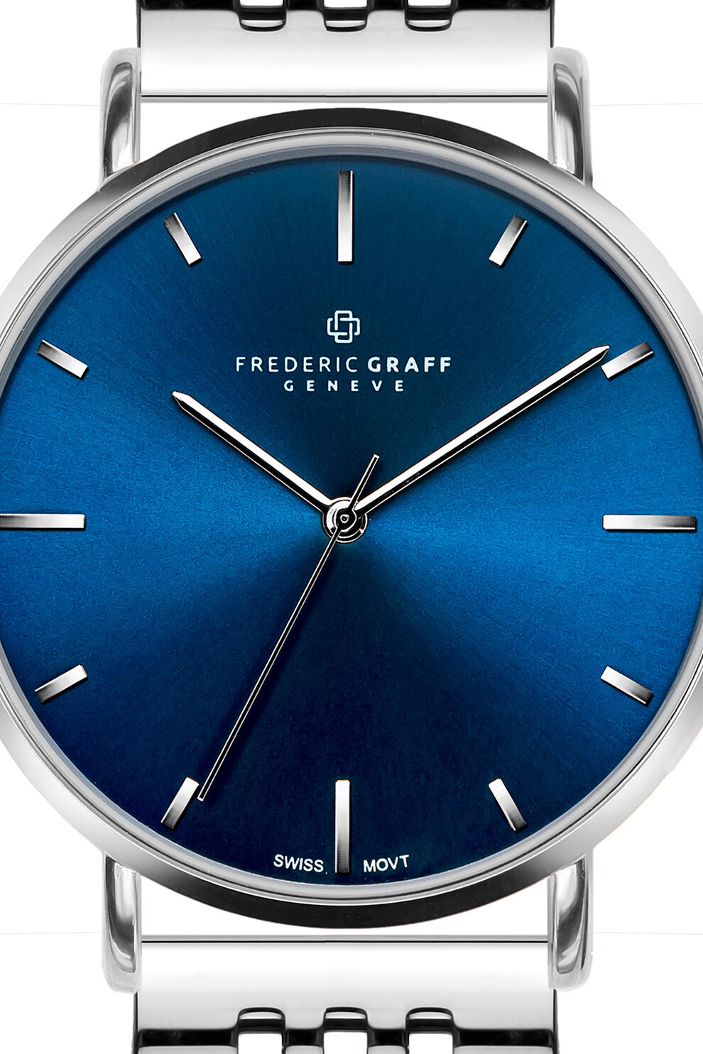 Frederic Graff, Часовник с метална верижка, Сребрист - eMAG.bg