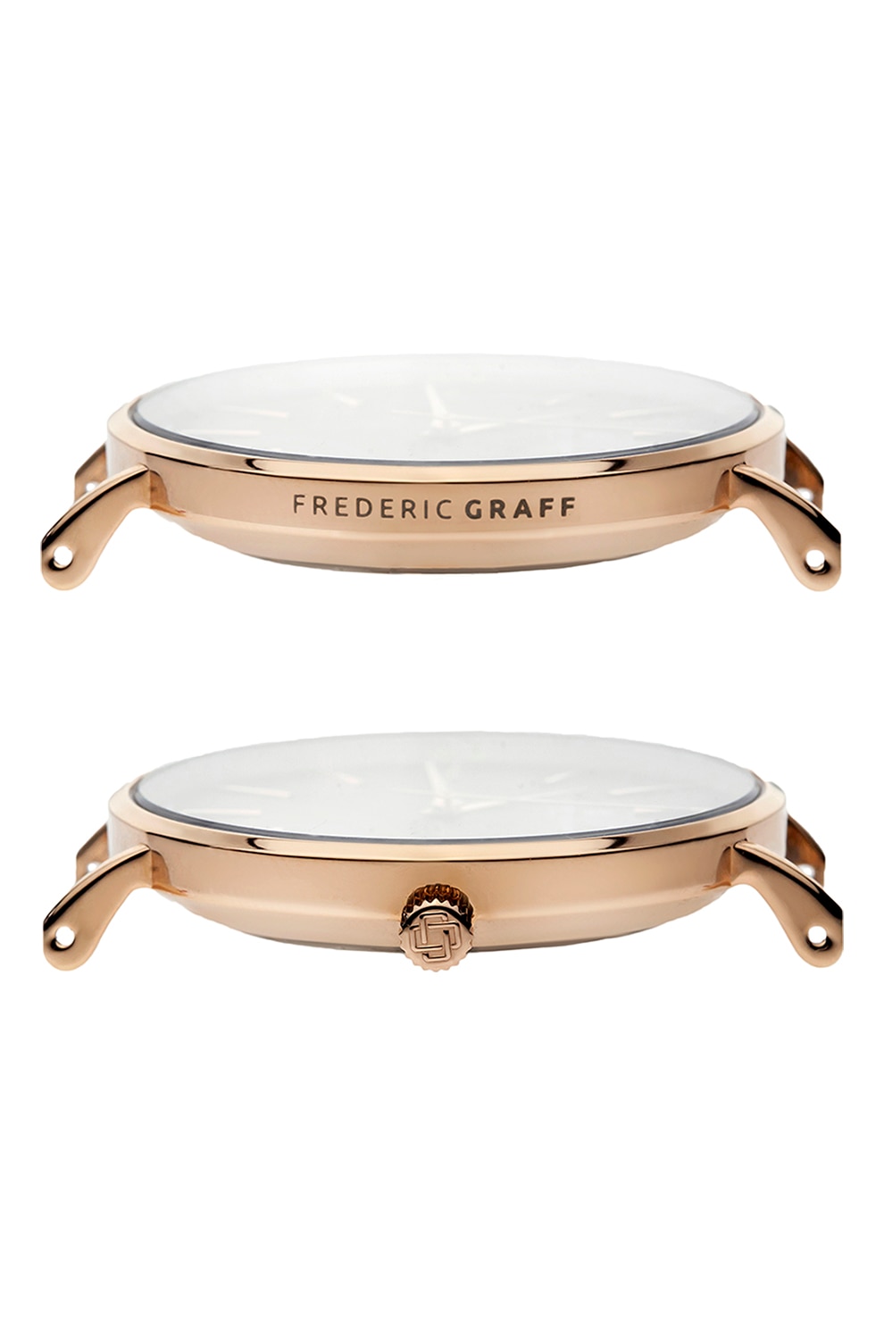 Frederic Graff, Часовник с кожена каишка, Бял - eMAG.bg