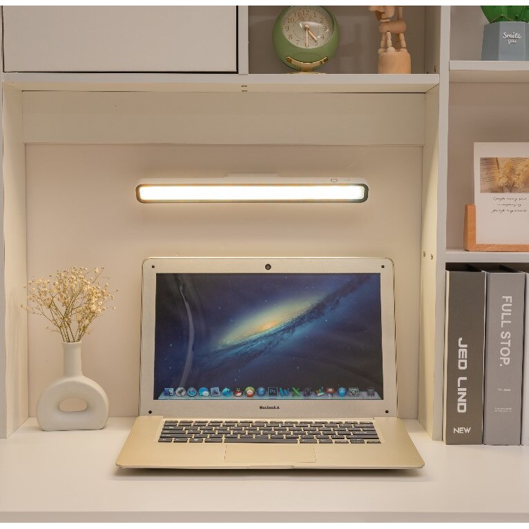 Lumina LED, WALALLA, Incarcare USB, Lumina reglabila, 35x5x5 cm, Alb ...