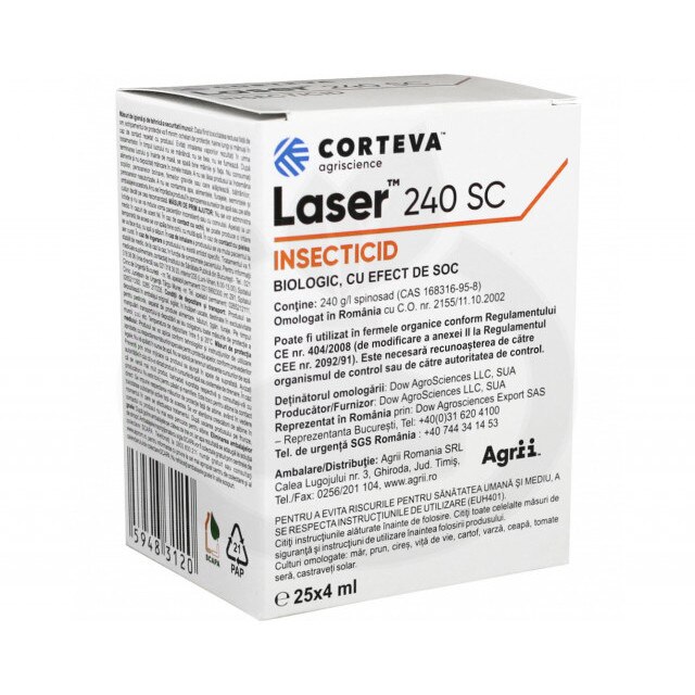 Insecticid - Laser, 4 ml - eMAG.ro