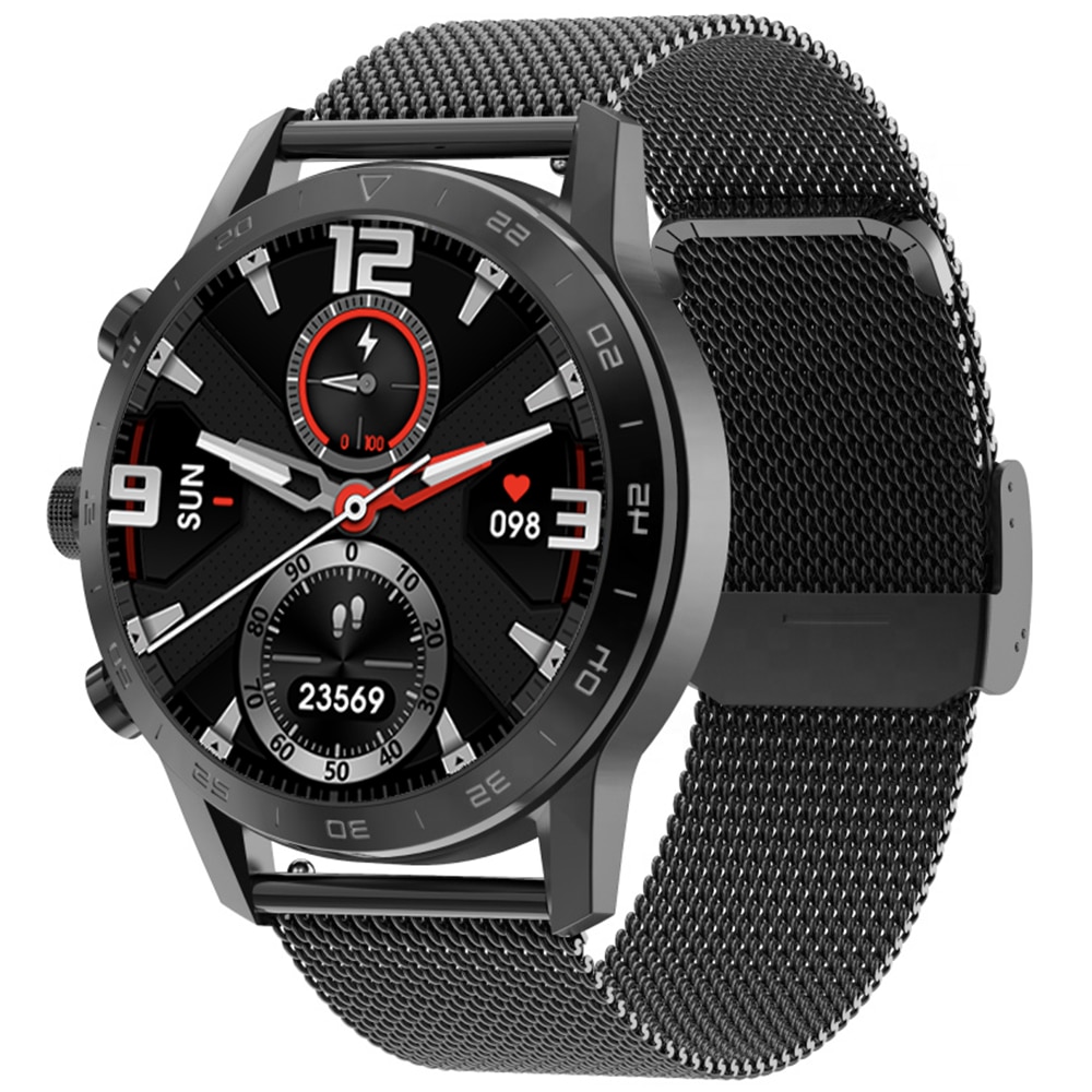 Ceas Smartwatch LUMAUDiO DreamTime 5+ cu Bratara Fitness, Apeluri ...