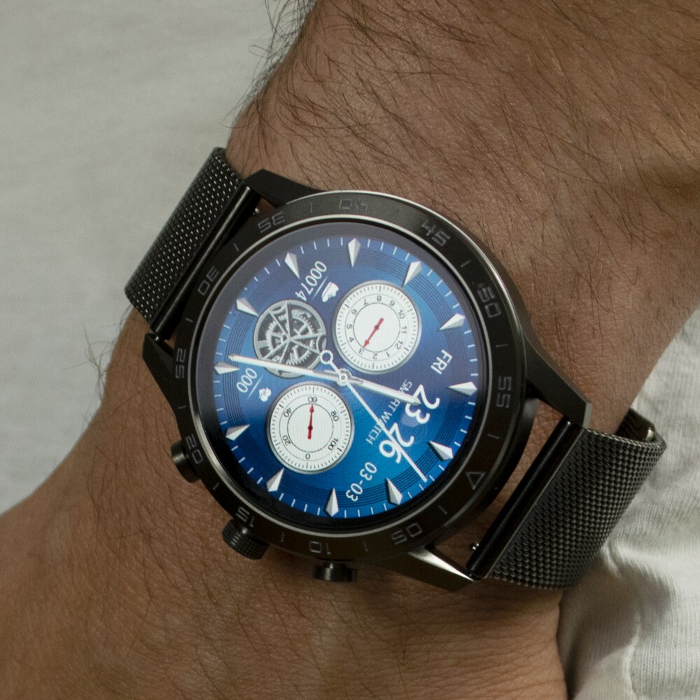 Ceas Smartwatch LUMAUDiO DreamTime 5+ cu Bratara Fitness, Apeluri ...