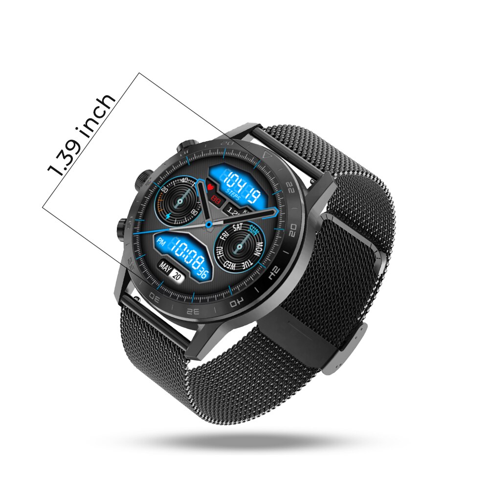 Ceas Smartwatch LUMAUDiO DreamTime 5+ cu Bratara Fitness, Apeluri ...