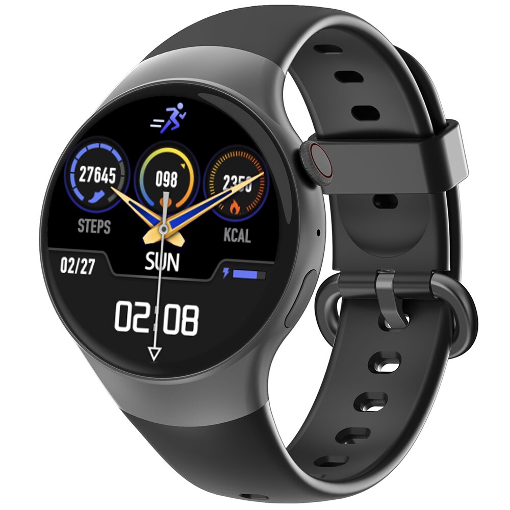 Smartwatch LUMAUDiO Courage, pentru dama si barbat, Negru - eMAG.ro