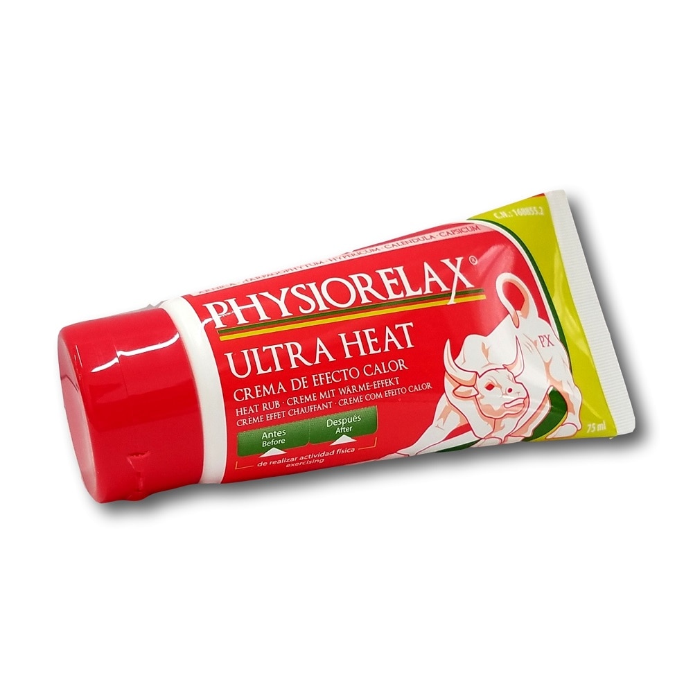 Crema pentru masaj cu efect de incalzire Physiorelax Ultra Heat Plus ...
