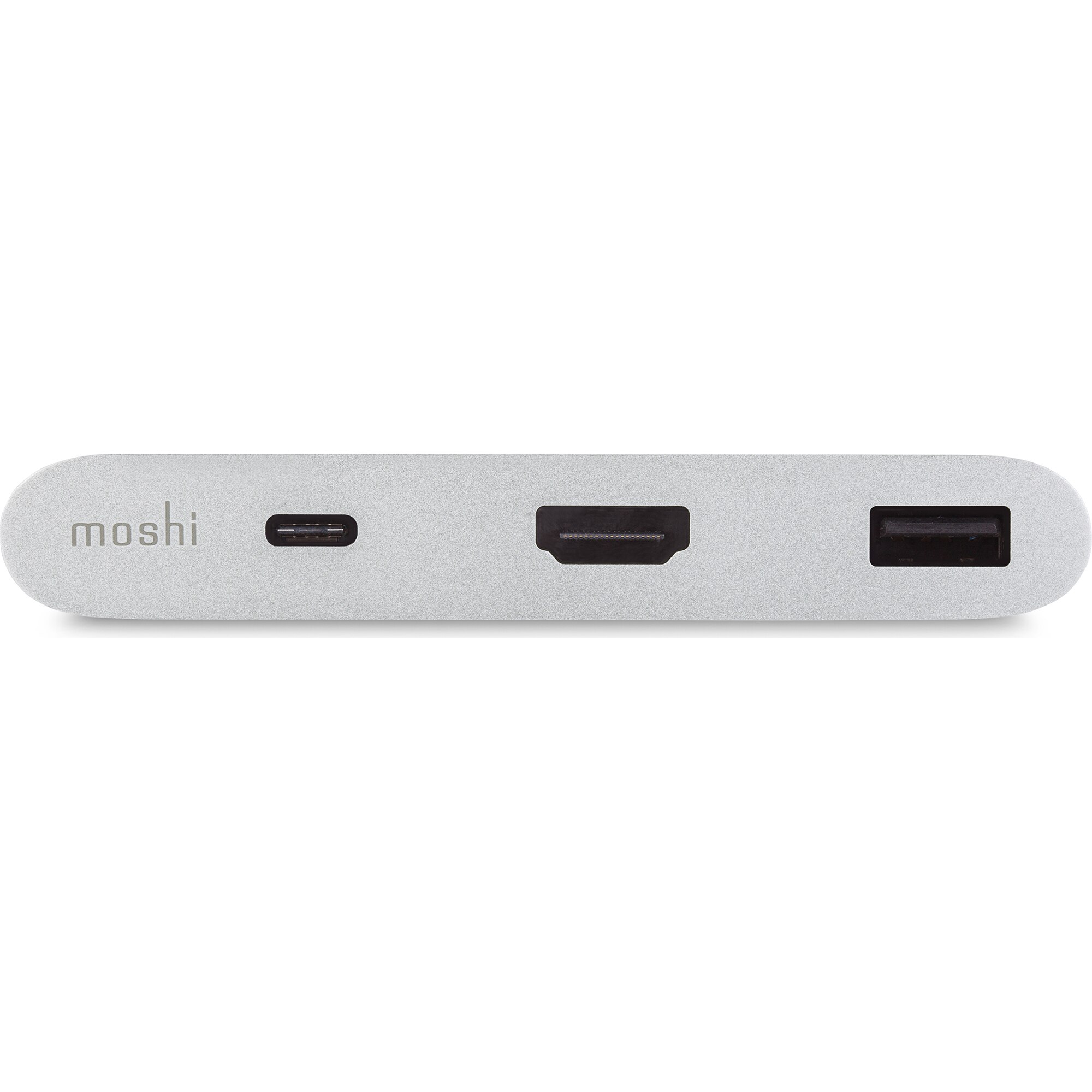 Adaptor Moshi USB-C la USB-A/HDMI/USB-C, Silver - eMAG.ro